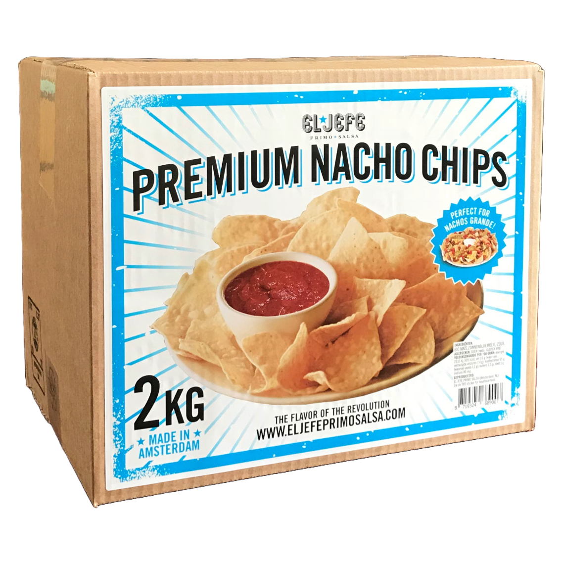 El Jefe Premium Baked Nacho's - Chef Centraal