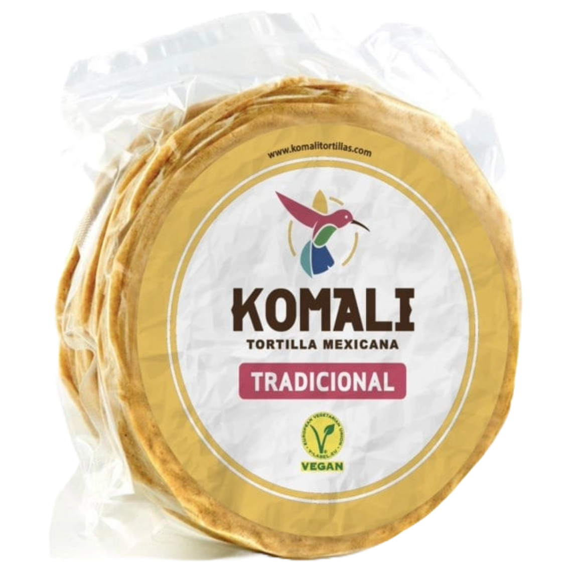 Komali Tortilla 15cm Geel (Yellow Label) - Chef Centraal